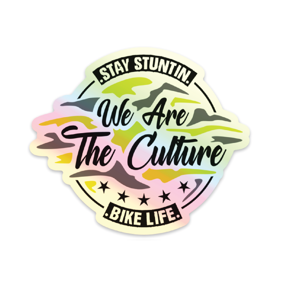 The Culture Holographic Sticker – MAK Custom Parts
