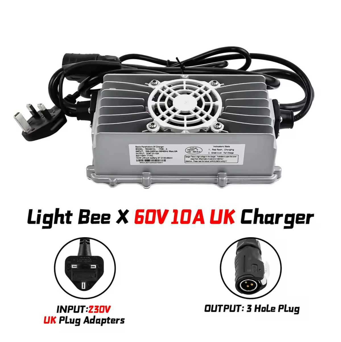 Surron LBX 60v Charger – MAK Custom Parts